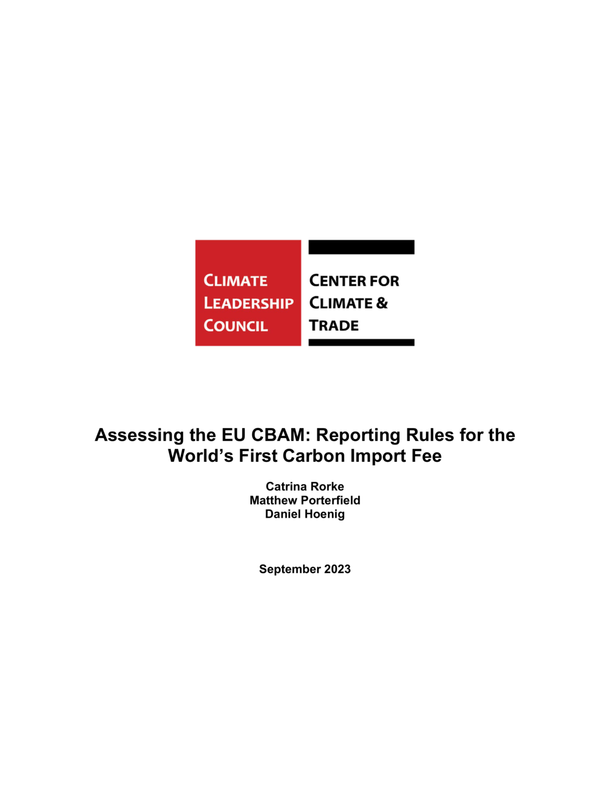 Assessing the EU CBAM: Reporting Rules for the World’s First Carbon ...